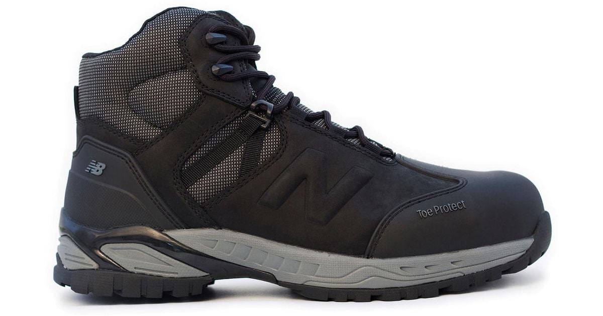New Balance Composite Toe Allsite Industrial Boot in Black for Men ...