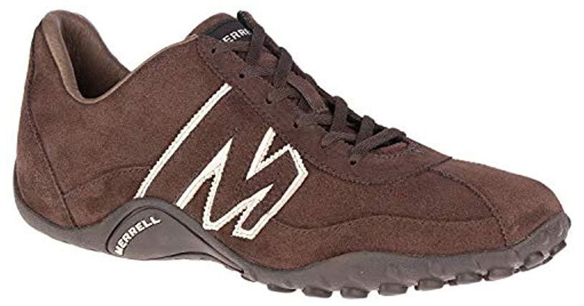 Merrell Sprint Blast Leather Shoes Uk 10.5 Chocolate in Brown for Men ...