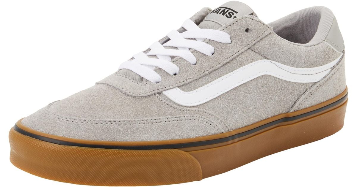 Vans Brooklyn Ls Shoe | Low-top Sneakers For Everyday Wear in White for ...