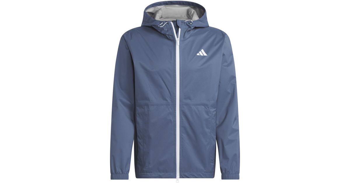 adidas Rain.rdy Jacket in Blue for Men | Lyst UK
