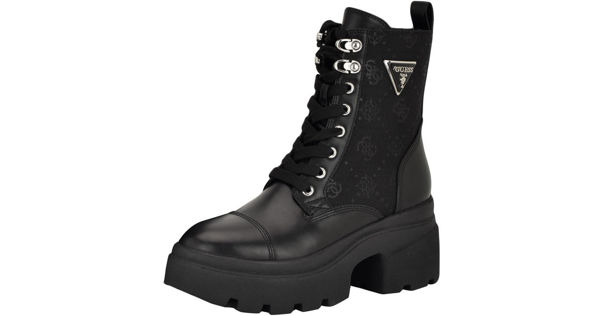 Guess Yarini Bootie in Black | Lyst