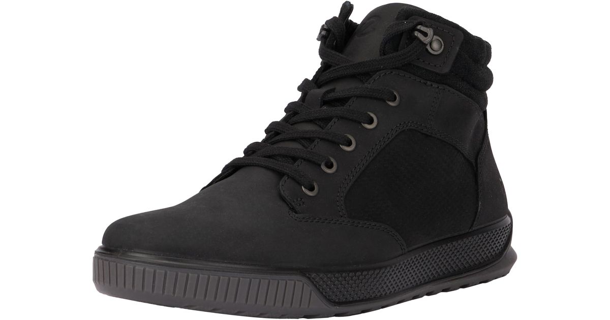 Ecco Bypath Tred Ankle Boot in Black for Men | Lyst
