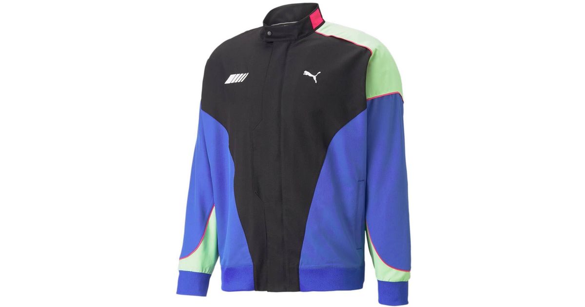 PUMA Mercedes-amg Petronas Motorsports Jacket in Blue for Men | Lyst UK