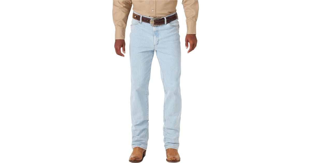 Wrangler Cowboy Cut Slim Fit Jean in Blue for Men | Lyst UK