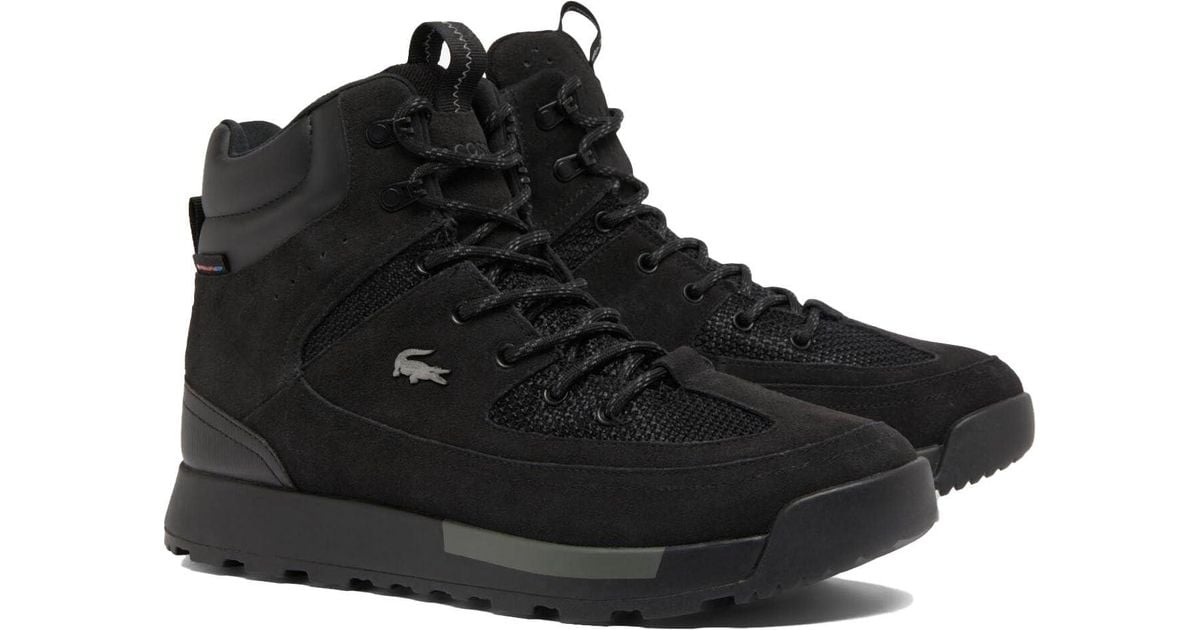 Lacoste S Urban Breaker Sneakers Boots in Black for Men | Lyst UK