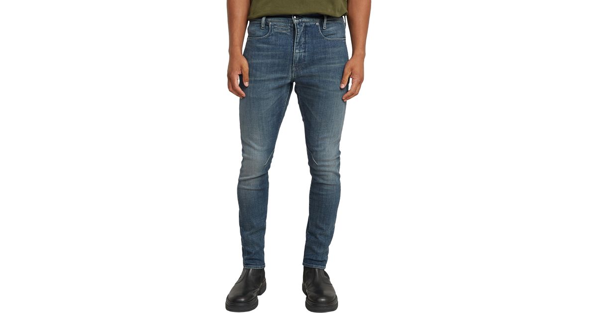 G-Star G-star D-staq 3d Slim Jeans in Blue for Men | Lyst UK