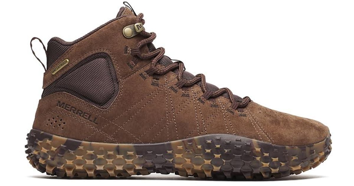 Merrell Wrapt Mid Waterproof Men's Walking Boots - Ss25 in Brown for ...