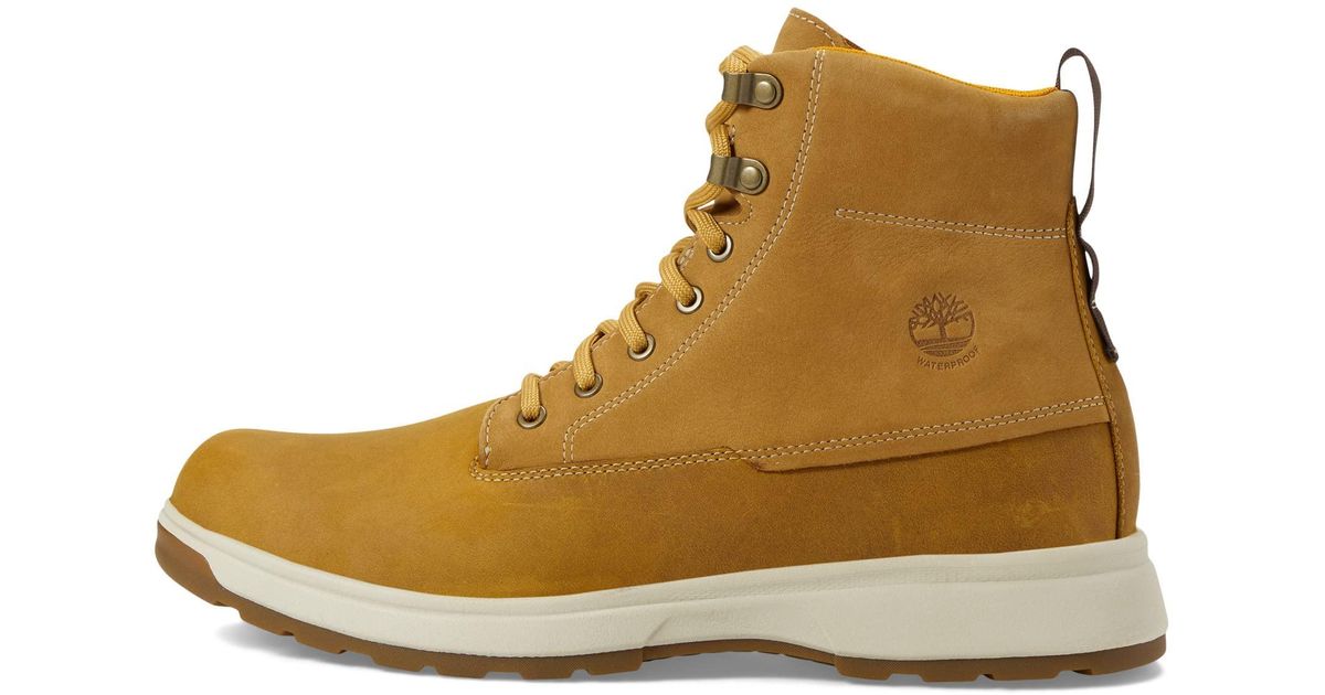 Timberland Atwells Ave Wp Bootankle Boot in Natural for Men | Lyst UK