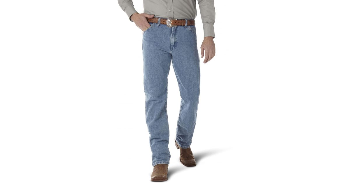 Wrangler Original Fit Jean Jeans in Blue for Men | Lyst UK