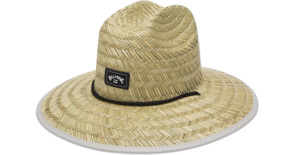 Billabong Wide Brim Sun Straw Hat in Natural for Men | Lyst UK