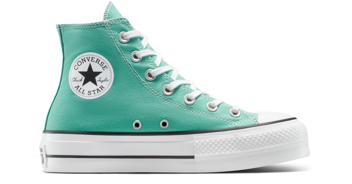Converse Chuck Taylor All Star Lift Platform High Top Sneaker in Blue ...