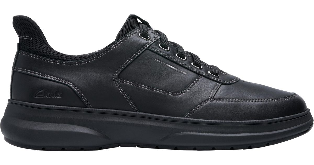Clarks Premium Mullan Easy in Black for Men | Lyst UK