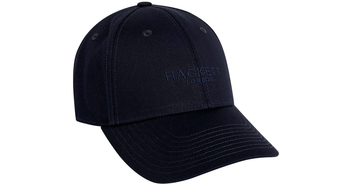 Hackett Tonal Brnd Cap Cap in Blue for Men | Lyst UK