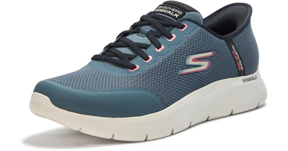 Skechers Hands Free Slip-ins Go Walk Flex-netro Sneaker in Blue for Men ...