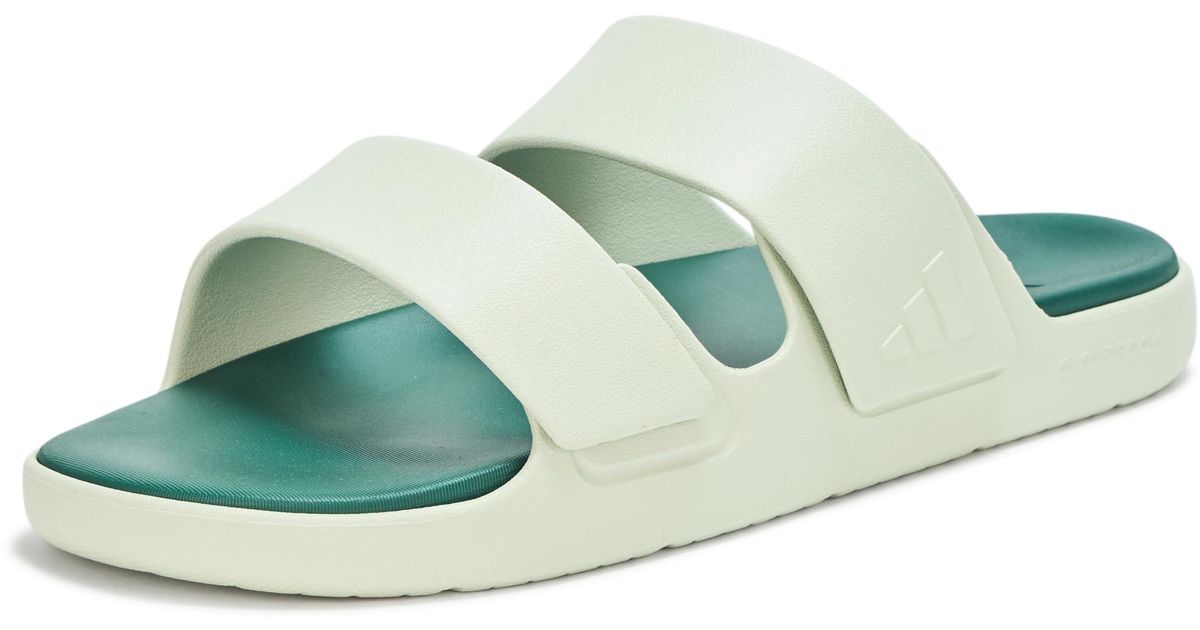adidas Znscape Slide Sandal in Green | Lyst