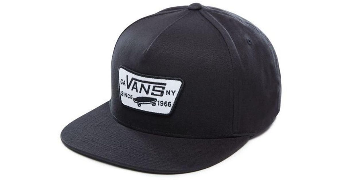 Vans Full Patch Snapback Baseball Cap in Blue for Men | Lyst UK