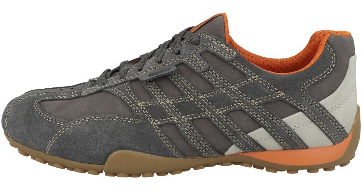 Geox Low U Snake Original A Trainers in Black for Men | Lyst UK