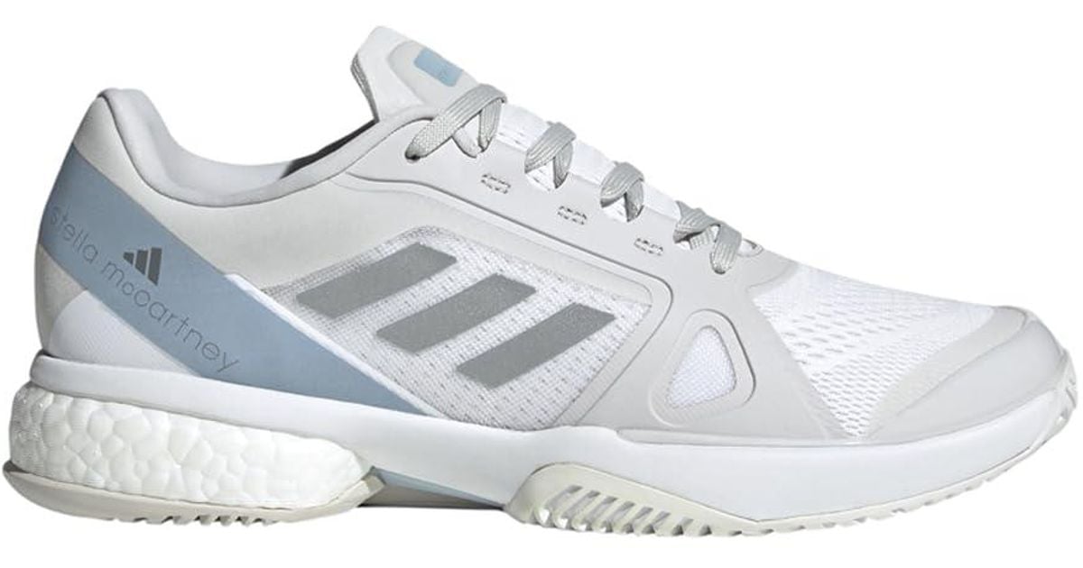 adidas S By Stella Mccartney Court Tennis Shoes in White | Lyst UK