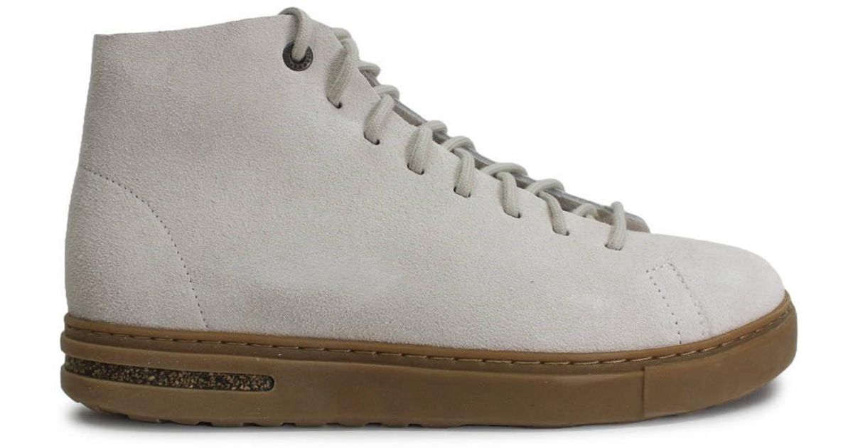 Birkenstock Bend Mid Decon Nubuck Leather Antique White Trainers 5 Uk ...