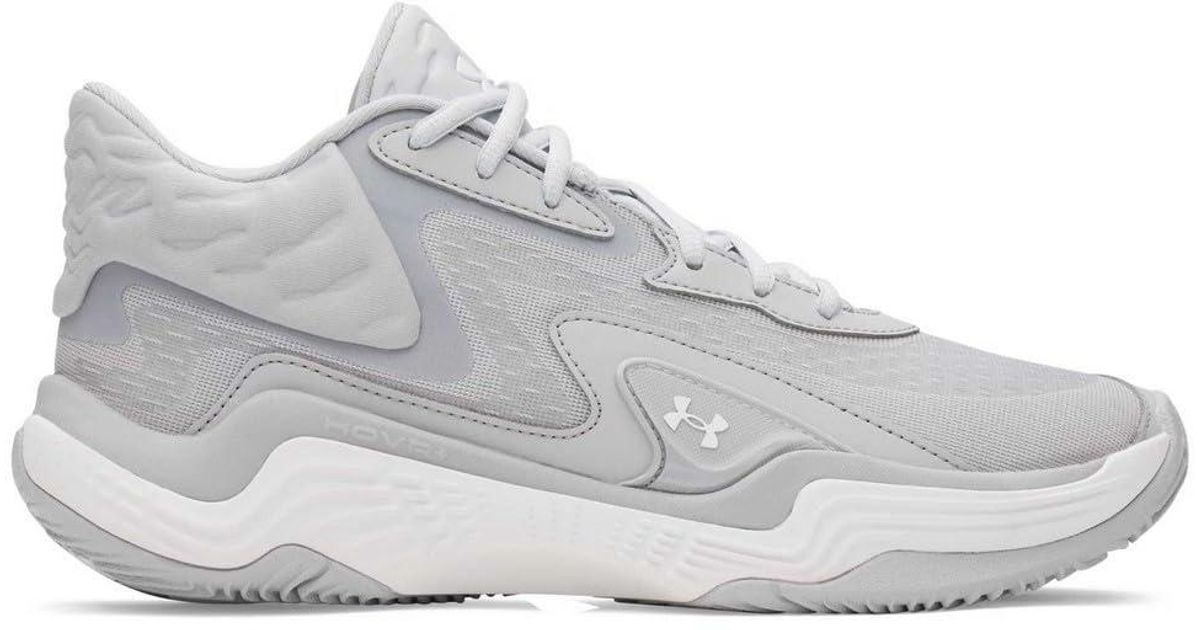 Under Armour Ua Spawn 7 Mid Basketball Shoes in Grey for Men | Lyst UK