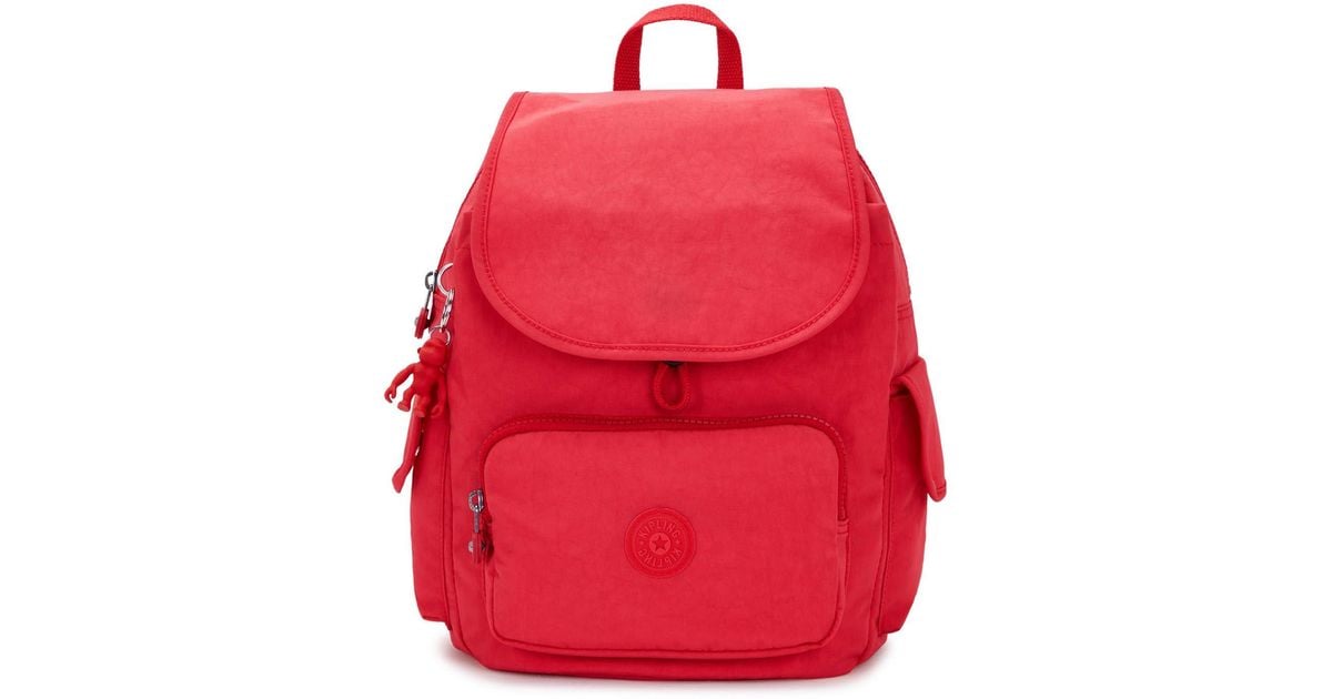 Kipling City Pack S Backpacks in Red | Lyst