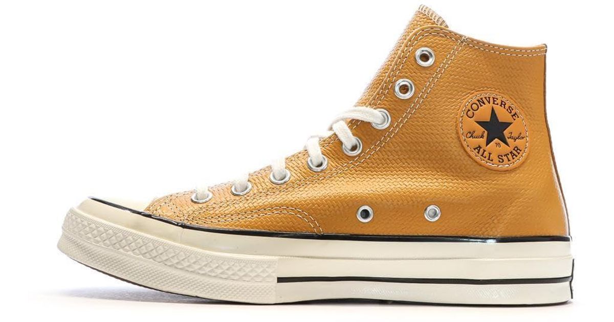 Converse Chuck 70 Fall Tone Mustard Sneakers in Natural for Men | Lyst UK