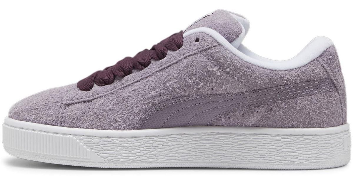 PUMA S Suede Xl Hairy Lifestyle Sneakers Shoes in Purple | Lyst UK