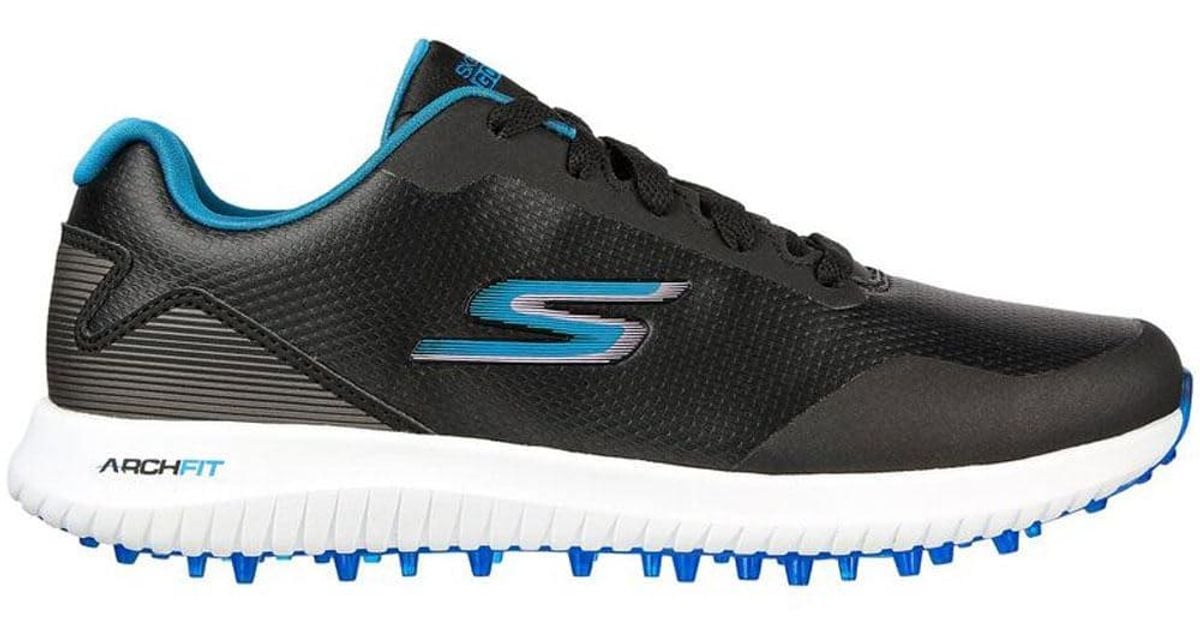 Skechers Go Max Arch Fit Spikeless Golf Shoe Sneaker in Blue | Lyst UK