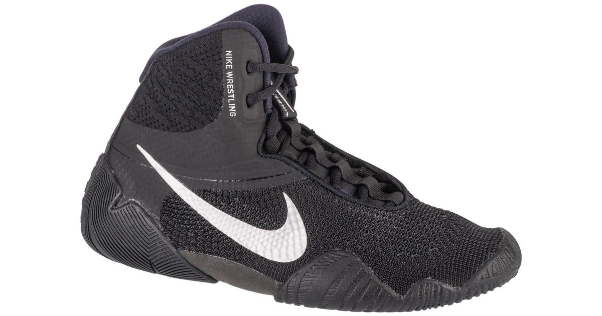 Nike Tawa Wrestling Shoes in Black for Men | Lyst UK