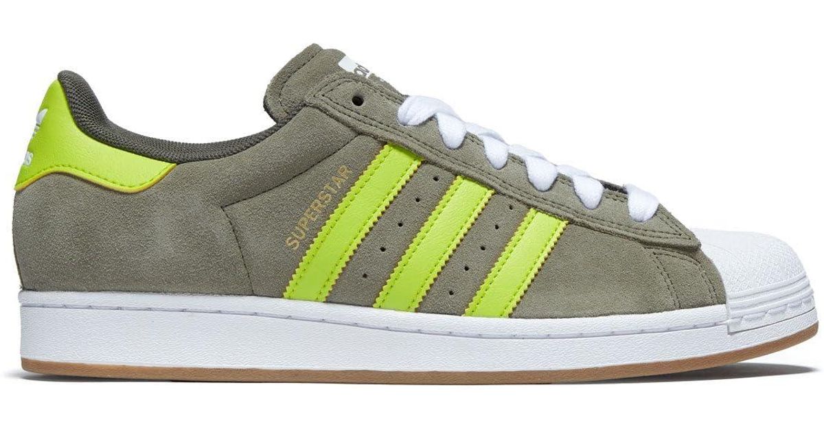 adidas Olive Strata/yellow/gold in Grey for Men | Lyst UK
