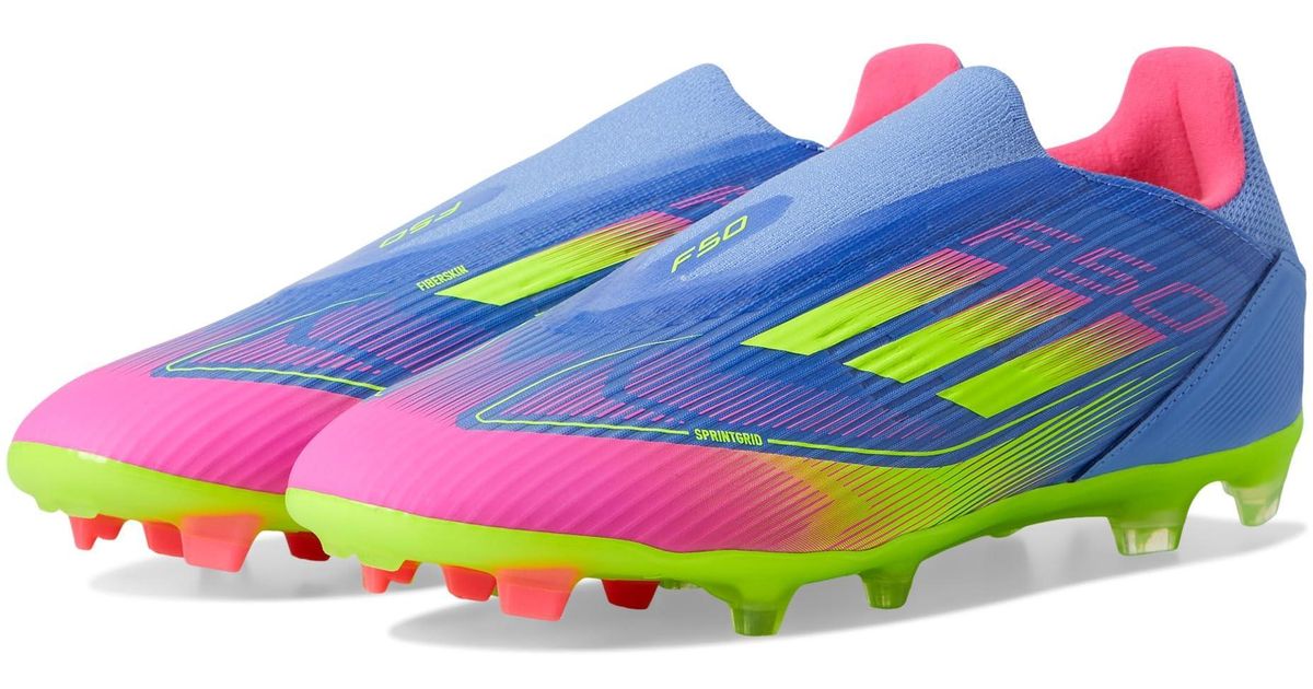 adidas F50 League Laceless Firm Multi Ground Soccer Cleats Sneaker in ...
