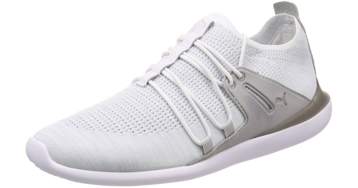 PUMA Sf Evo Cat Sock Lace-up Grey Synthetic S Trainers 306119_02 in ...