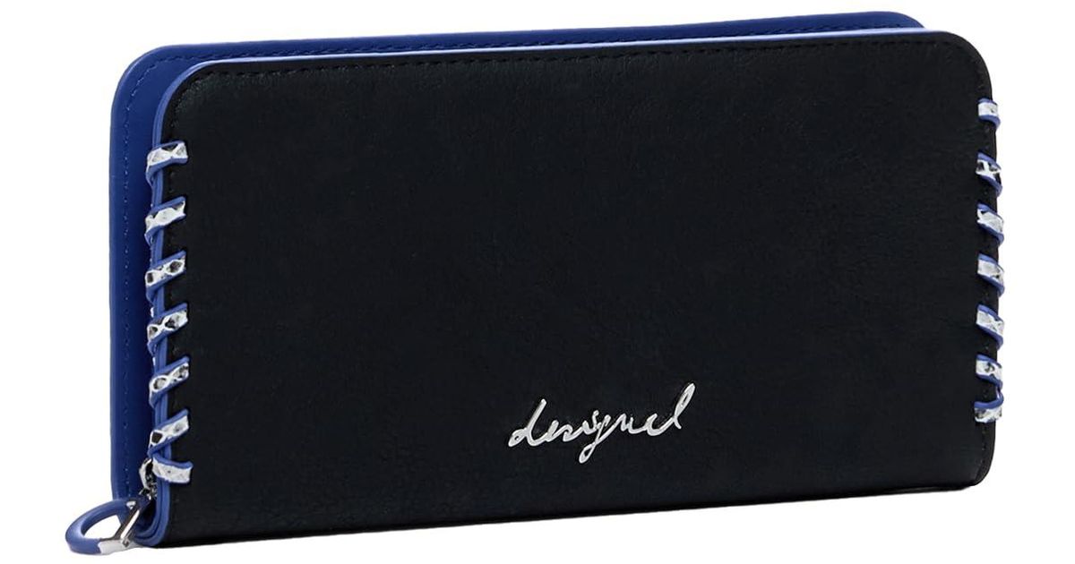 Desigual Mone_capsule Tiny Zip_fio in Black | Lyst UK