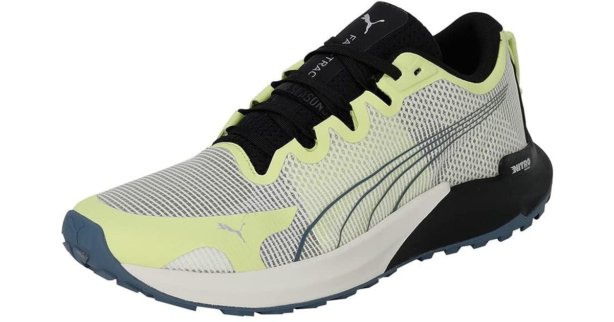 PUMA Fast-trac Nitro Track Shoe in Green for Men | Lyst UK
