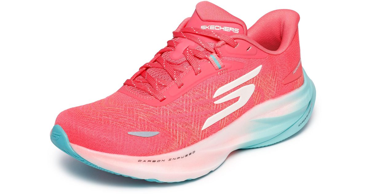 Skechers Aero Spark Running Shoe in Pink | Lyst