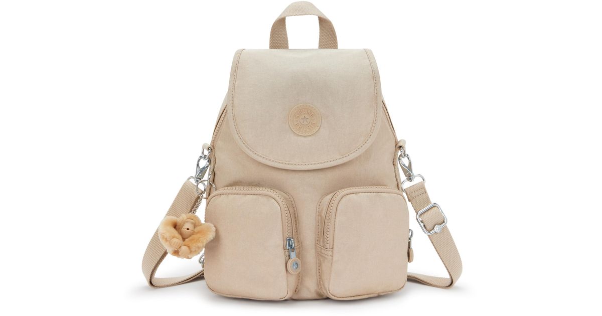 Kipling Firefly Up Small Backpack in Natural | Lyst UK