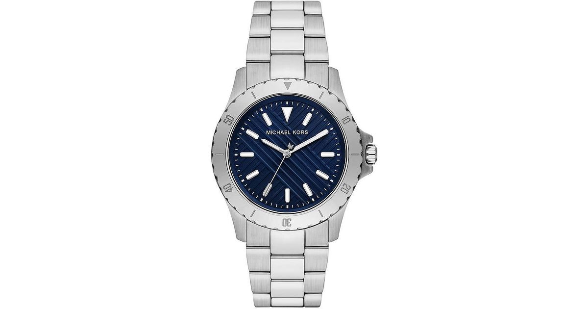Michael Kors Mk9079 - Everest Three-hand Watch in Metallic for Men ...