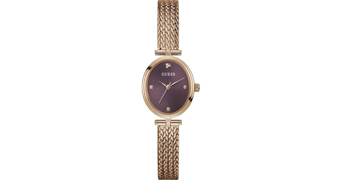 Design Guess en coloris Métallisé | Lyst