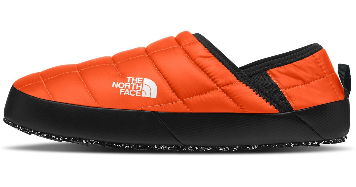 The North Face Thermoball Traction Mule V in Orange for Men | Lyst