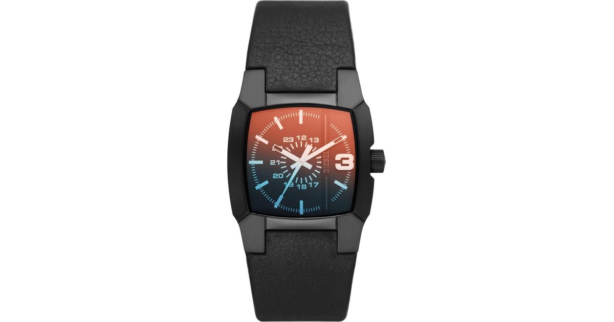 DIESEL Analogue Quartz Watch in Black for Men | Lyst UK