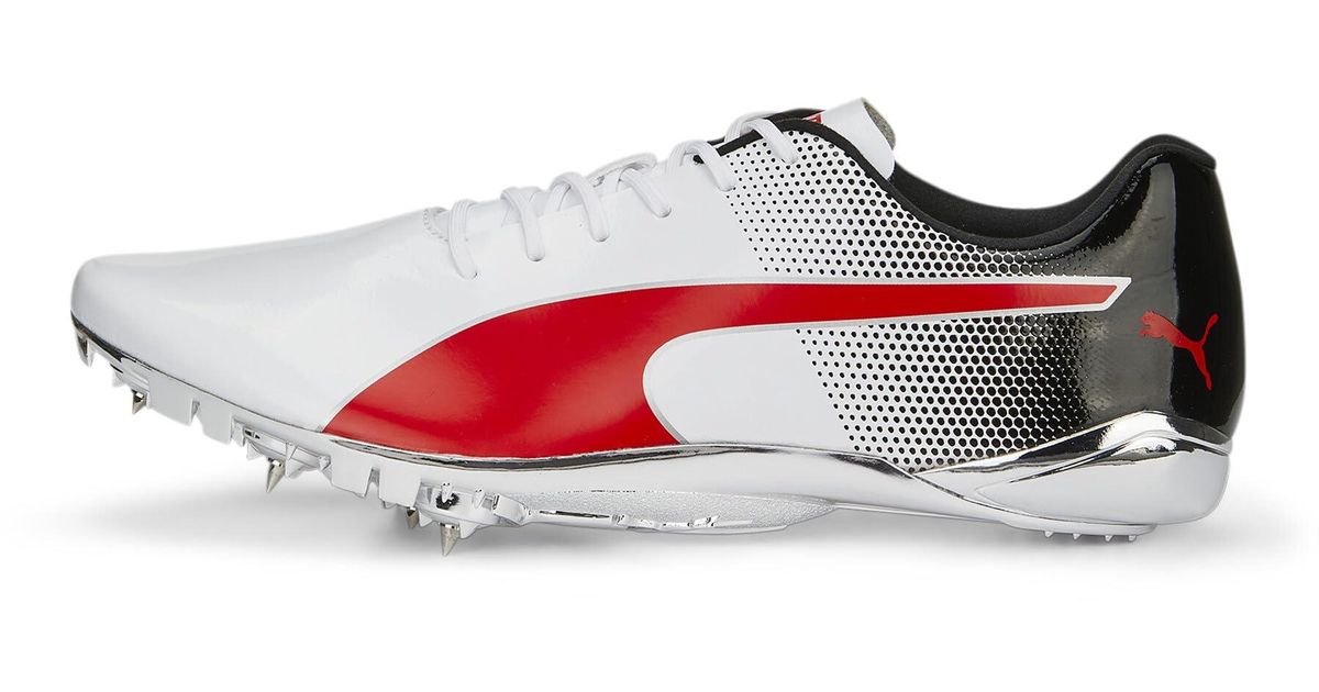 PUMA S Evospeed Electric 13 Track And Field Shoe in Red for Men | Lyst