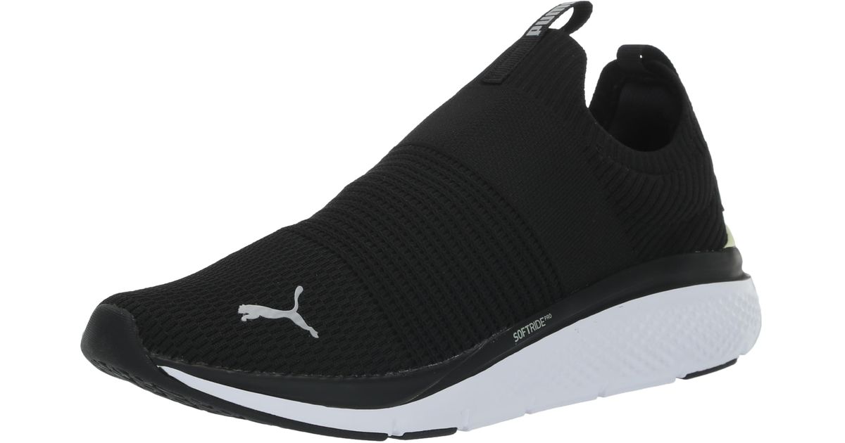 PUMA S Softride Pro Echo Slip On Cross Trainer in Black | Lyst UK