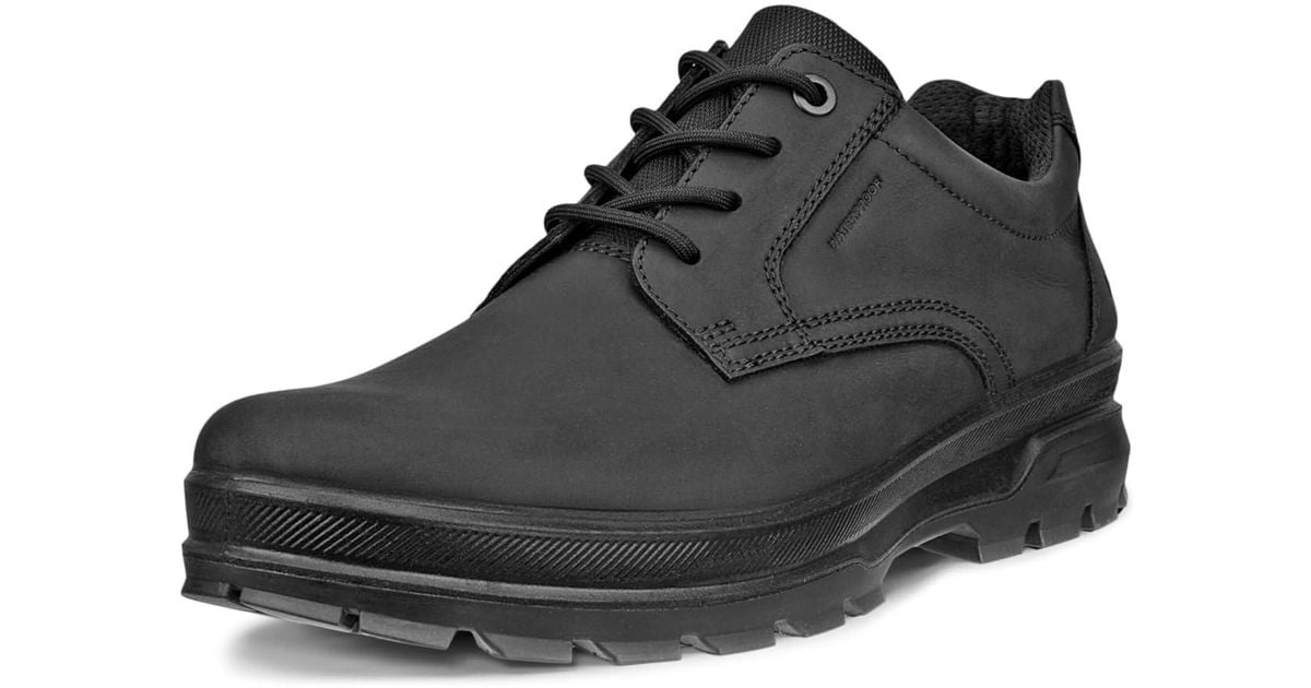 Ecco Rugged Track Hiking Shoe in Black for Men | Lyst UK
