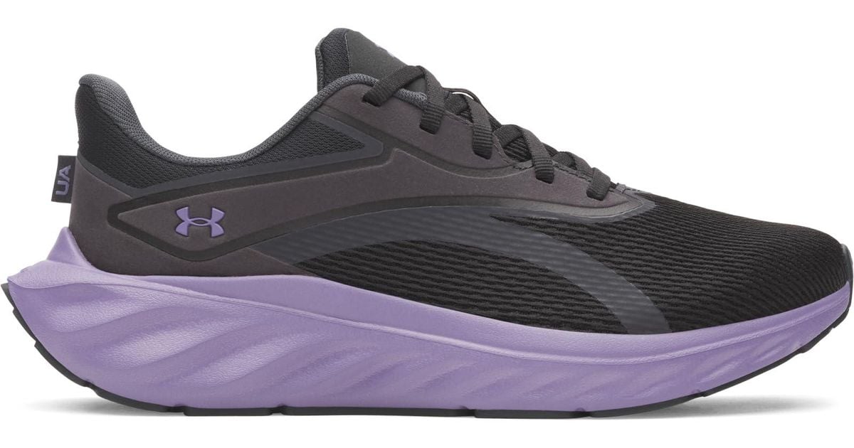 Under Armour Black/anthracite/purple Luxe in Grey | Lyst UK