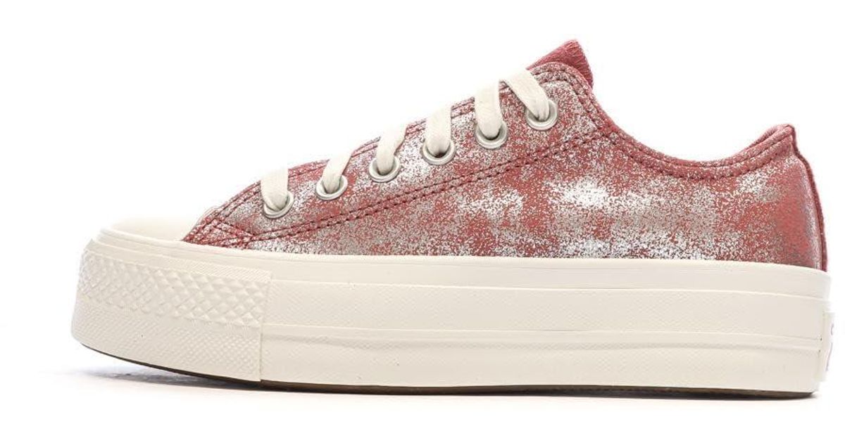 Converse Chuck Taylor All Star Lift Royal 39.5 in Pink | Lyst UK