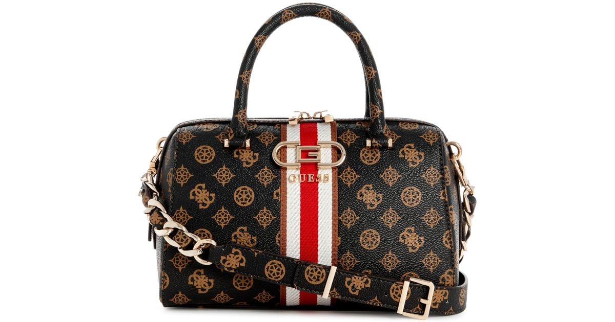 Guess Bag Hwpg930705 Mocha Logo in Black | Lyst