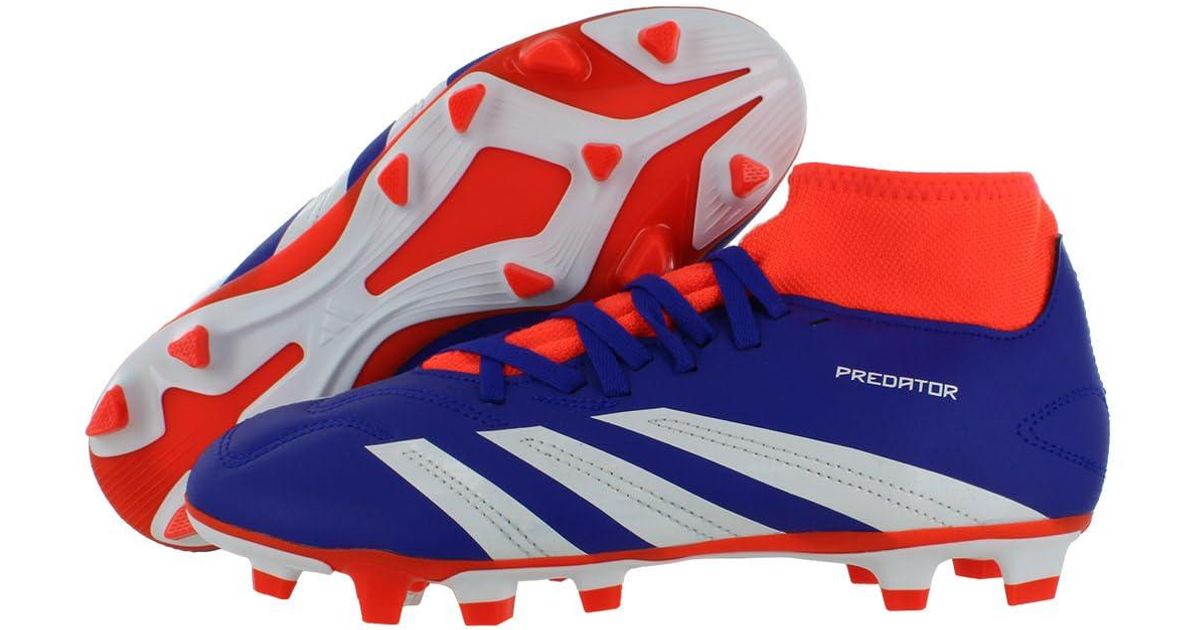 adidas League Sock Football Boots Firm Ground Sneaker in Blue | Lyst UK