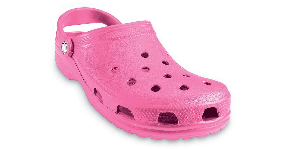 Crocs™ Classic Adults T-bar Pumps in Pink | Lyst UK