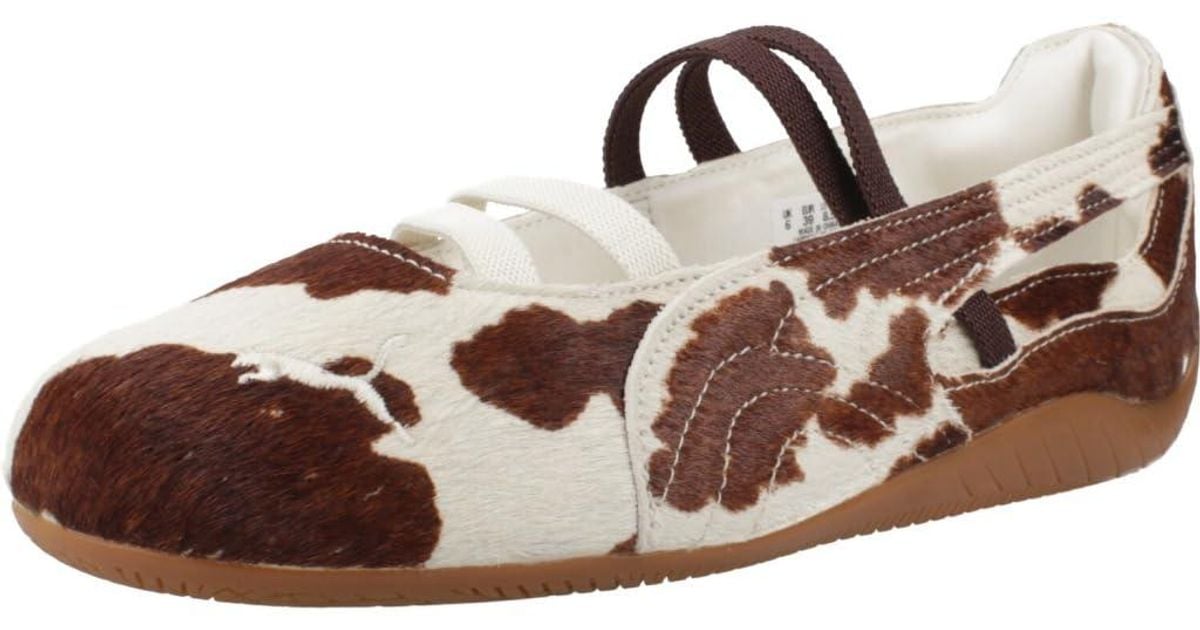 PUMA Speed Cat Speedcat Ballet Cow Sneakers in Brown | Lyst UK