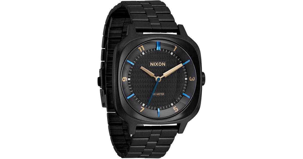 Nixon Fremont 40 A1444-100m Water Resistant Analog Field Watch in Black ...